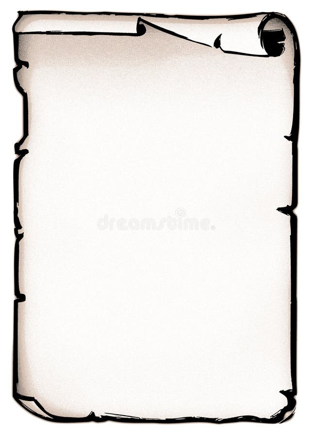 Old parchment frame stock illustration. Illustration of border - 15941810