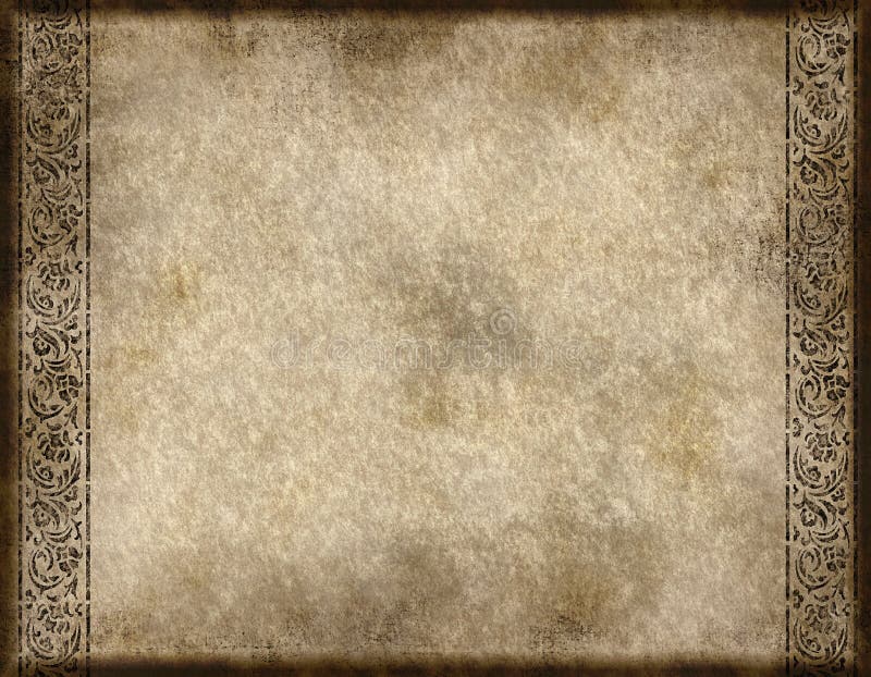 Old paper parchment design stock illustration. Illustration of ...