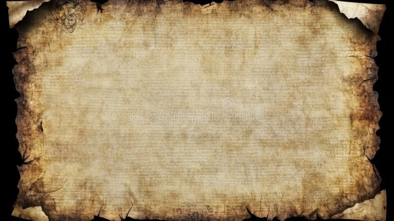 Old Parchment Paper Background, Empty Space for Text, Ancient ...