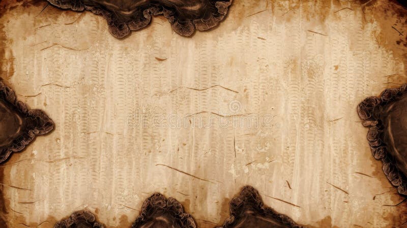 Old Parchment Texture Featuring Darkened Edges and Subtle Age Marks ...