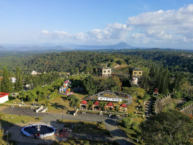 Old Park in Batangas stock image. Image of hill, estate - 219322803