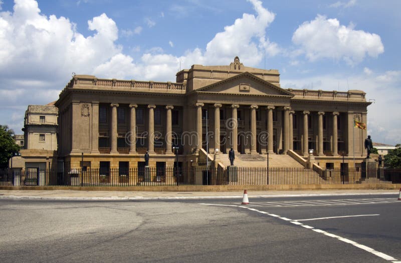 The Old Parliament, Colombo Stock Photo - Image of parliament, colombo ...