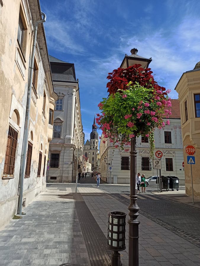 The Old Part of the City, within the City Walls, Trnava, Slovakia ...