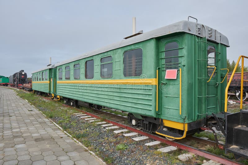 Old passenger railroad car editorial stock image. Image of ...
