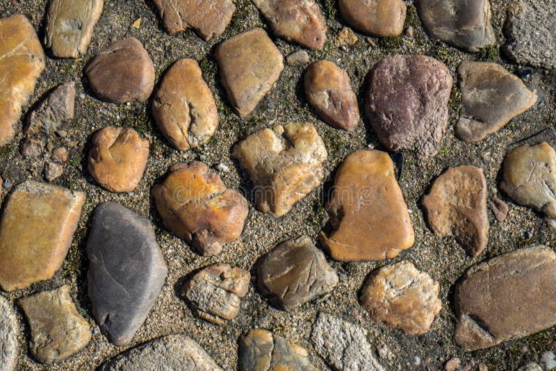 Old pavement stock image. Image of cobblestone, ground - 52237385