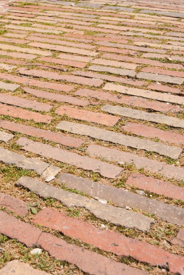 Old Paving Made with Blocks Stock Photo - Image of quiet, meticulous ...
