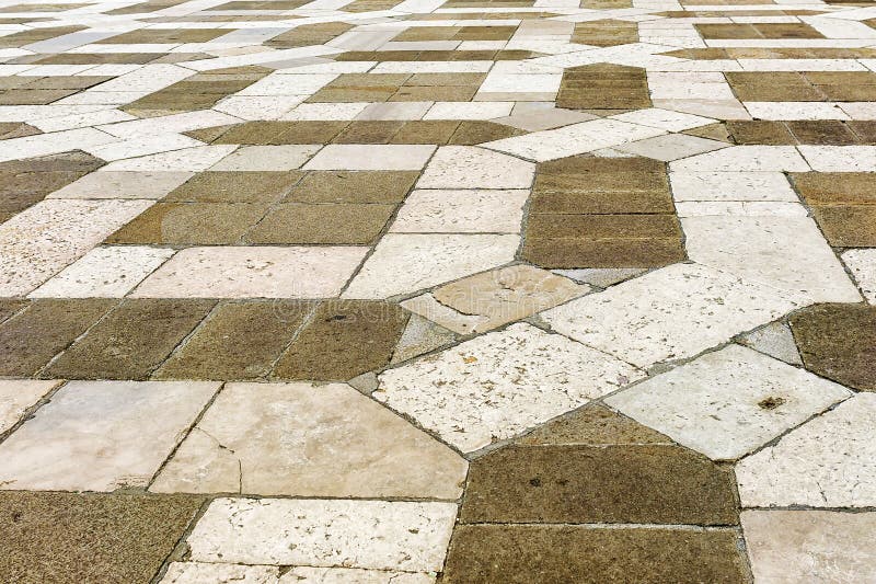 Old Paving Stone on the Square Stock Image - Image of granite, floor ...