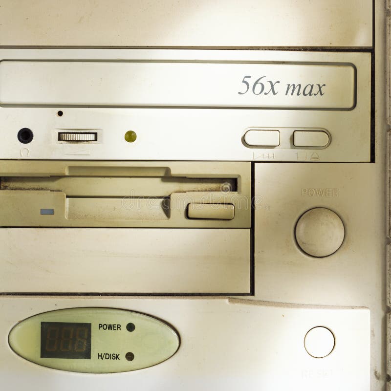 Old PC stock image. Image of rear, messy, desctop, plate - 24794369