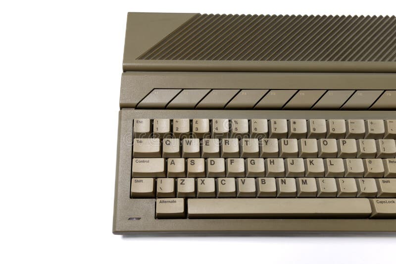 Old 16-bit Computers Primitive Computers from the 1980s and 1990s Stock ...