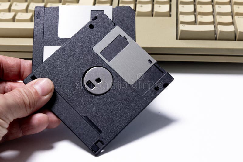 Old 16-bit Computers Primitive Computers from the 1980s and 1990s Stock ...