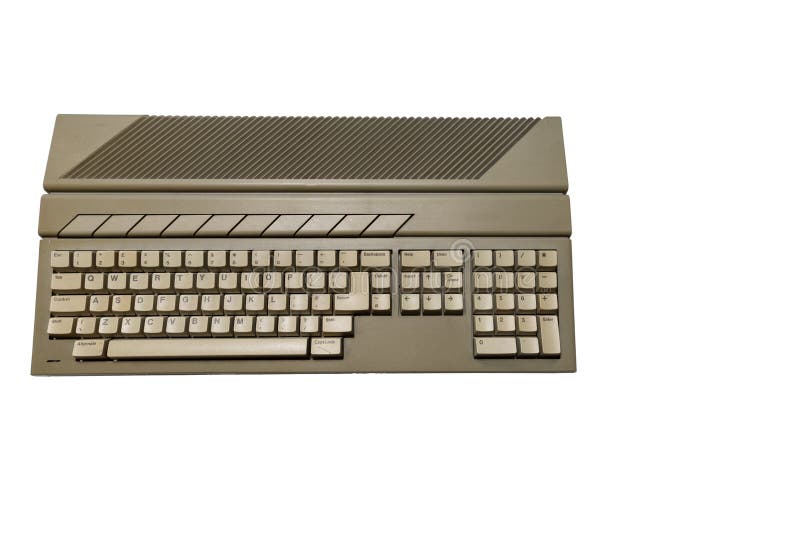 Old 16-bit Computers Primitive Computers from the 1980s and 1990s Stock ...