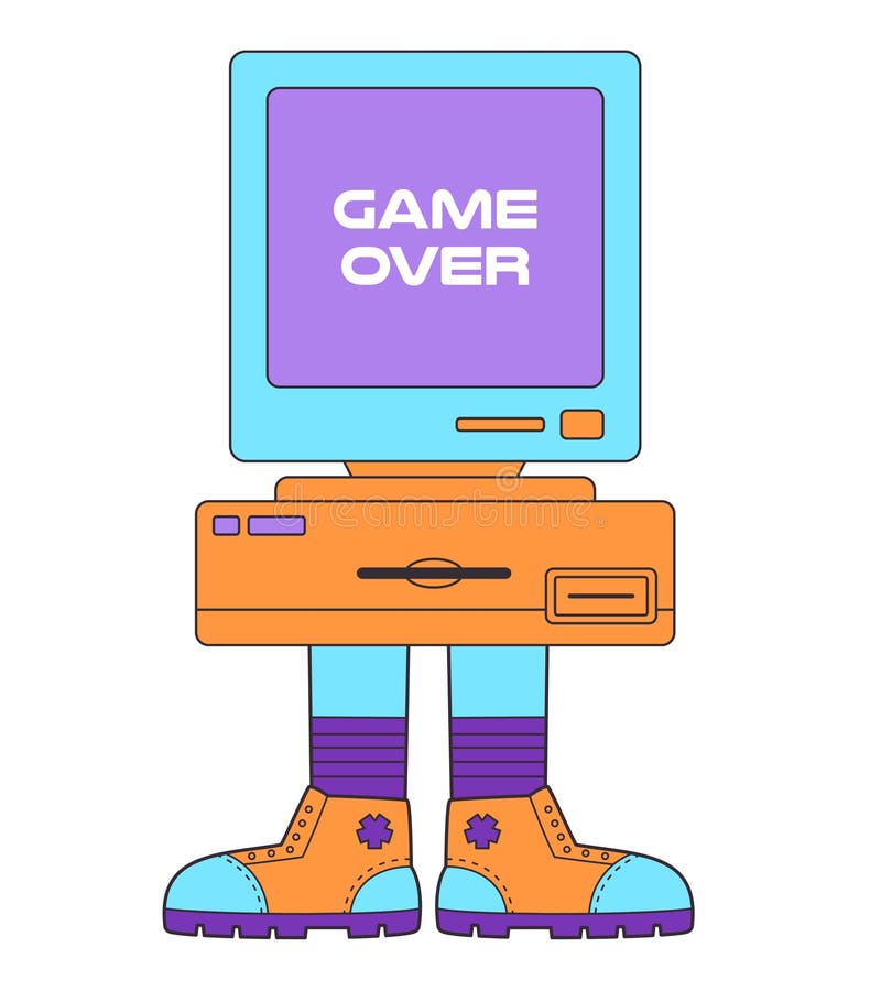 Old Personal Computer Cartoon Stock Illustrations – 334 Old Personal ...