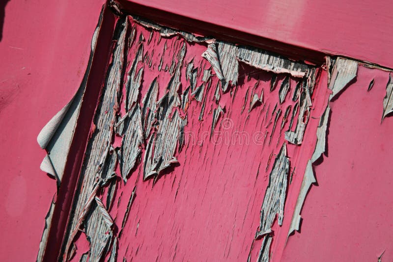 Old peeling paint stock image. Image of paintwork, pink - 2226709