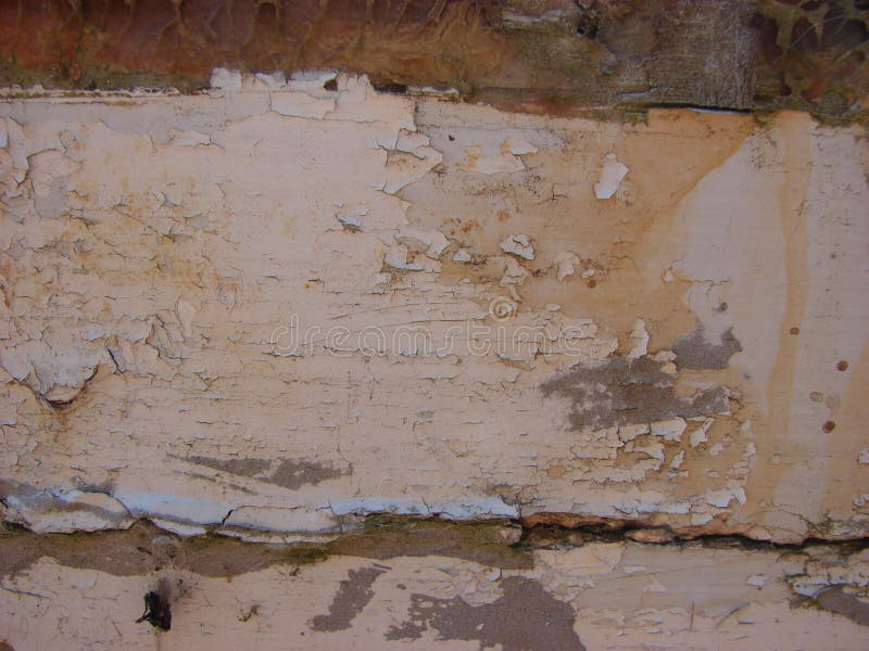 Old Peeling Paint On Board Picture. Image: 4328085