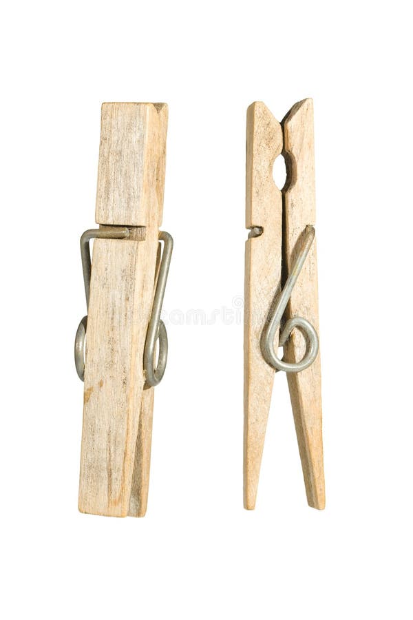 Old Peg Side and Front View Stock Image - Image of clasp, wooden: 5564485