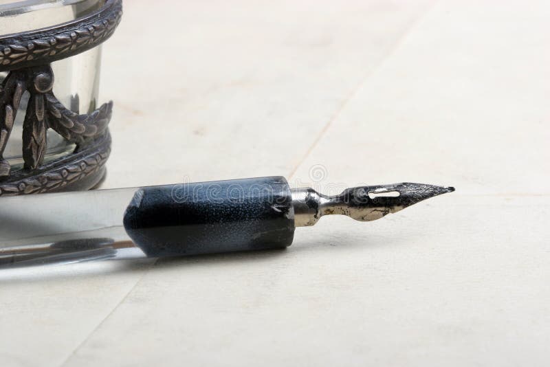Old pen stock photo. Image of postage, century, calligraphy - 9605006