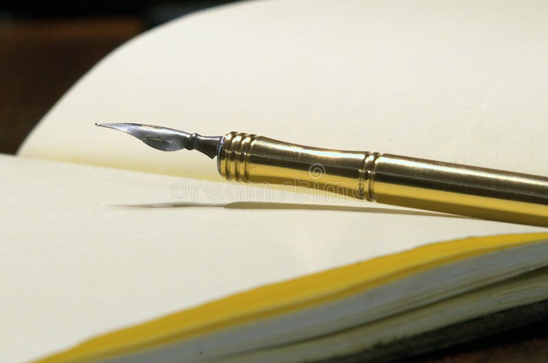 Old pen stock photo. Image of manuscript, early, message - 67887986