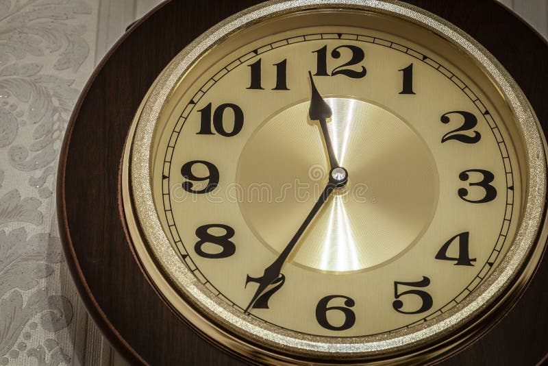 Old pendulum clock stock image. Image of classic, equipment - 146162025