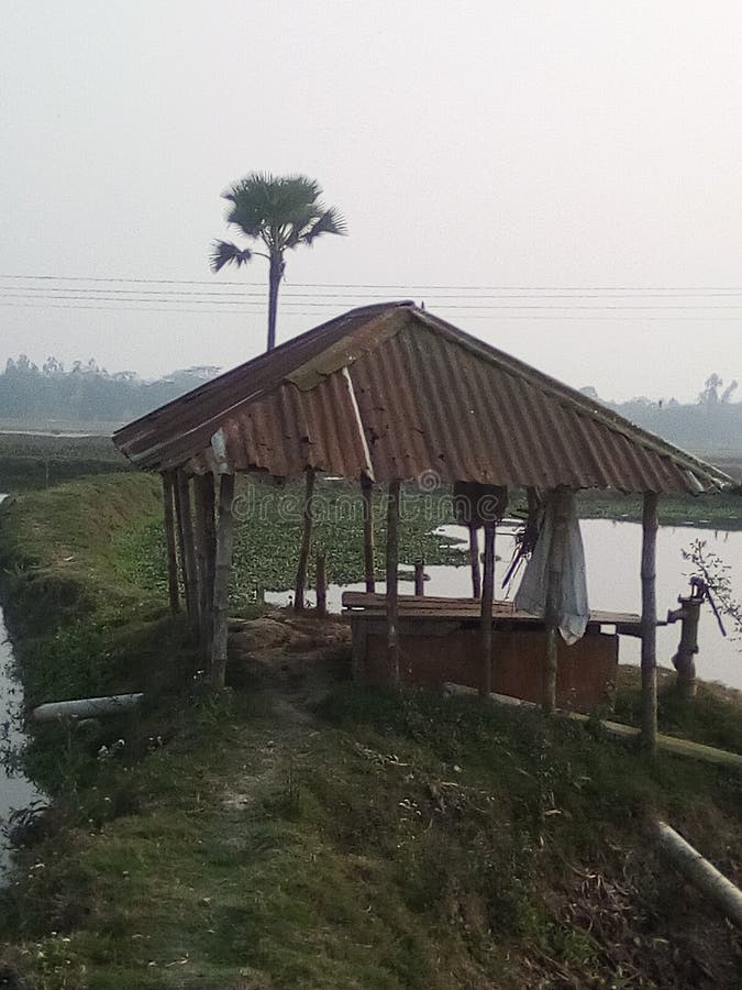 A Old People House in Past of Our Country Stock Photo - Image of people ...