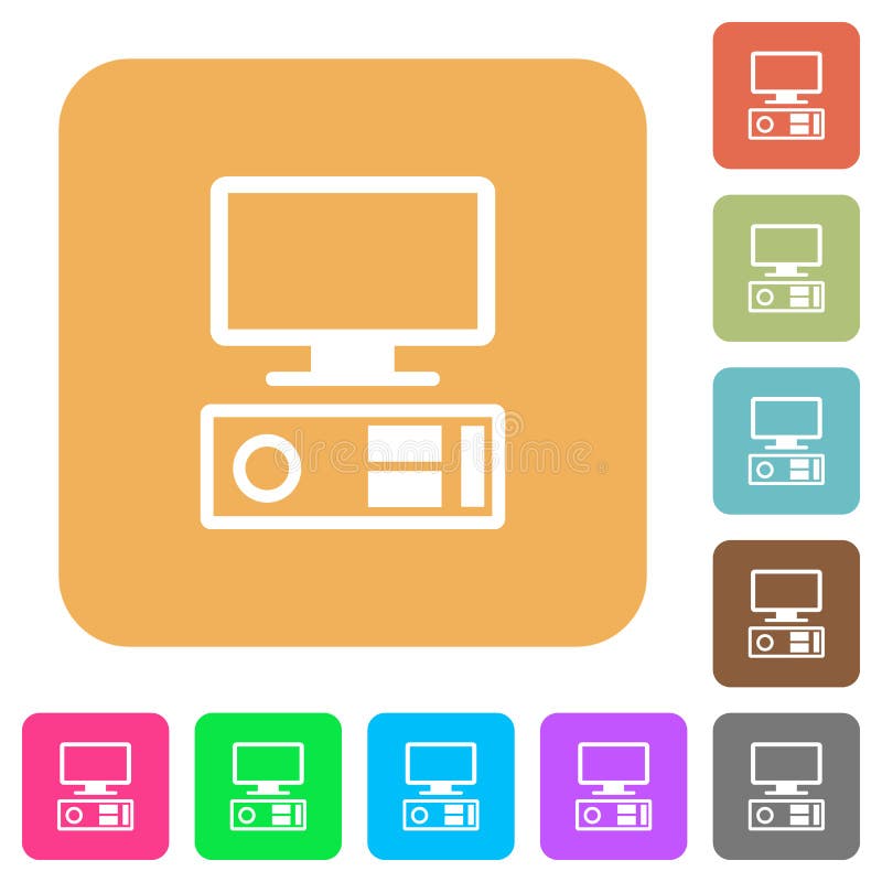 Icons Old Desktop Stock Illustrations – 354 Icons Old Desktop Stock ...