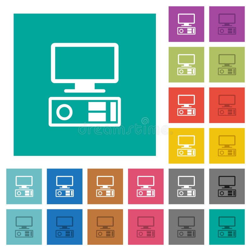 Icons Old Desktop Stock Illustrations – 380 Icons Old Desktop Stock ...