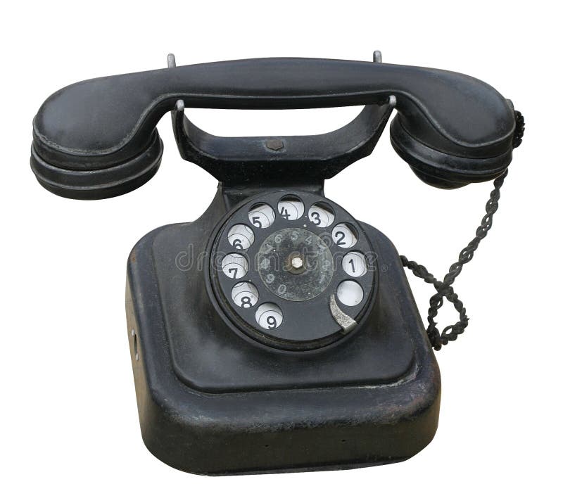 Old phone. stock photo. Image of nostalgia, department - 1697082