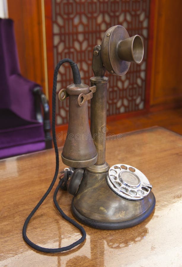 Old phone stock image. Image of dial, nostalgic, communication - 26816391