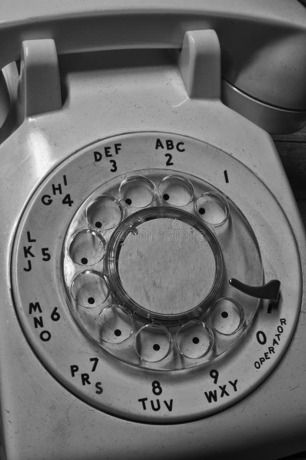 Antique Red Rotary Phone stock image. Image of southern - 156829