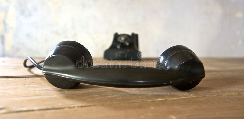 An old phone and a call stock photo. Image of dial, editorial - 103769532