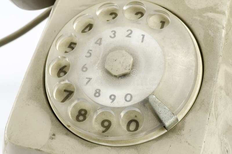 Vintage Phone Dial stock image. Image of communicaion - 42297975