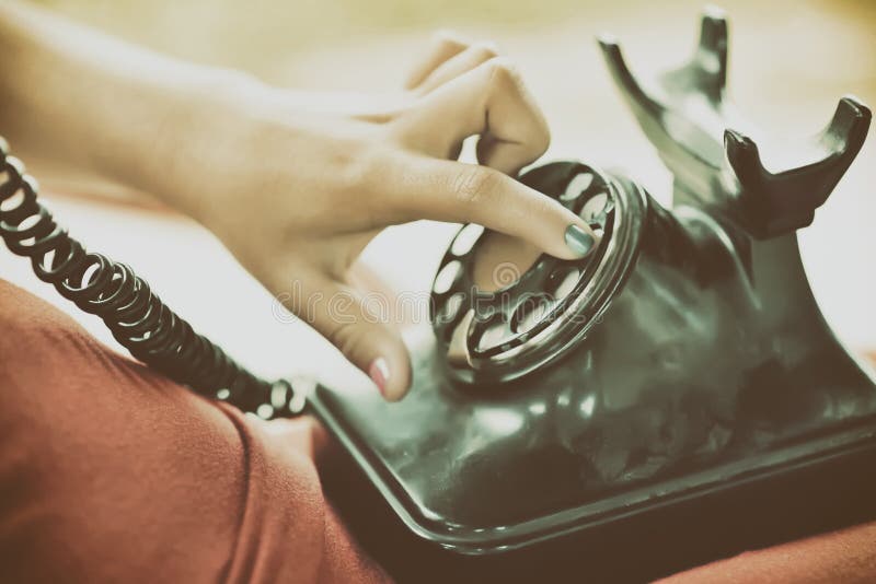 Old phone stock image. Image of dial, telecommunication - 47542665