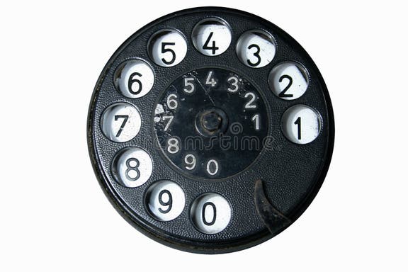 Old phone dial stock image. Image of communication, numbers - 4682623