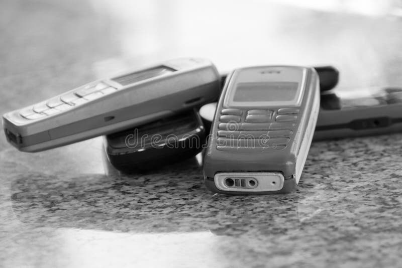 Old phone stock image. Image of cellphone, space, screen - 85322121