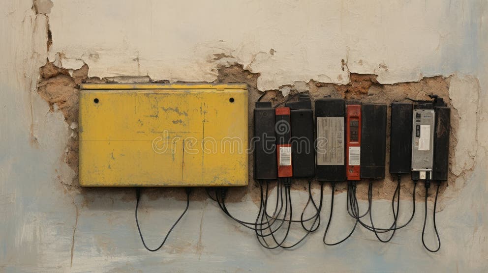 Close-up Photograph of Zip Drives in Front of Wall Stock Illustration ...