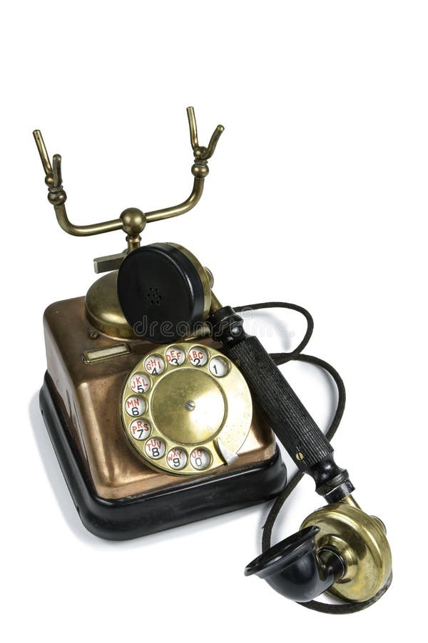Old Phone stock image. Image of office, device, history - 44110503