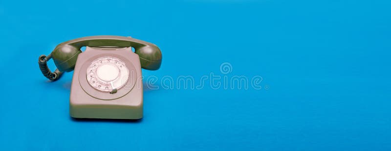 Old Phone Set Stock Photo, Communication Concept Background Stock Image ...