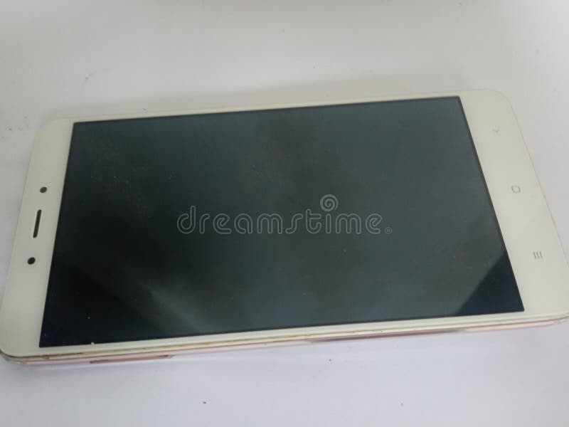 Old Phone Tablet Black 8inch White Stock Photo - Image of 8inch, phone ...