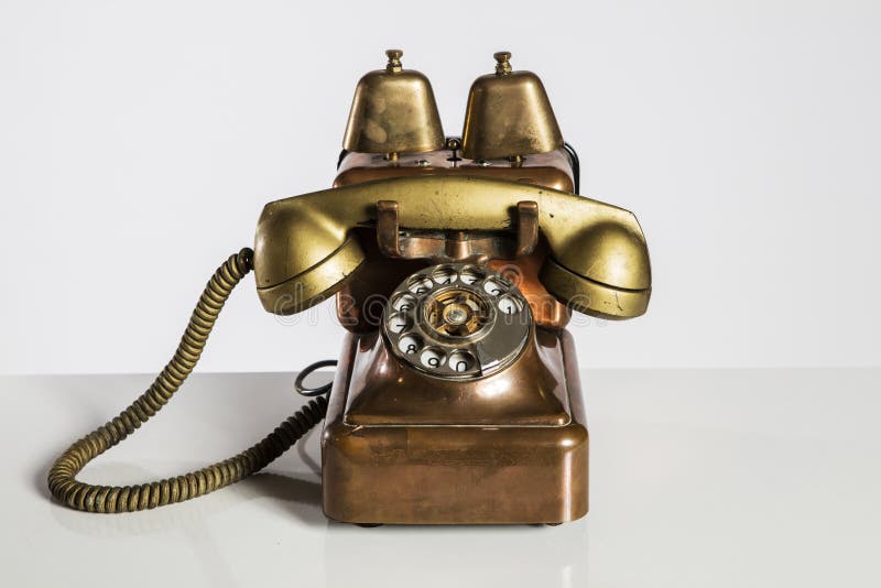 Old Phone stock image. Image of plastic, classic, equipment - 67306353