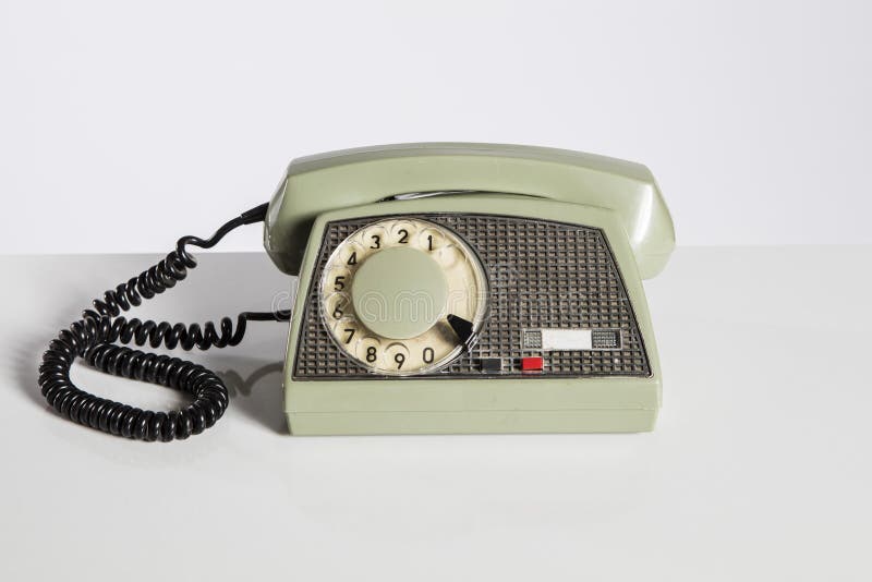 Old Phone stock photo. Image of objects, support, connection - 67313152