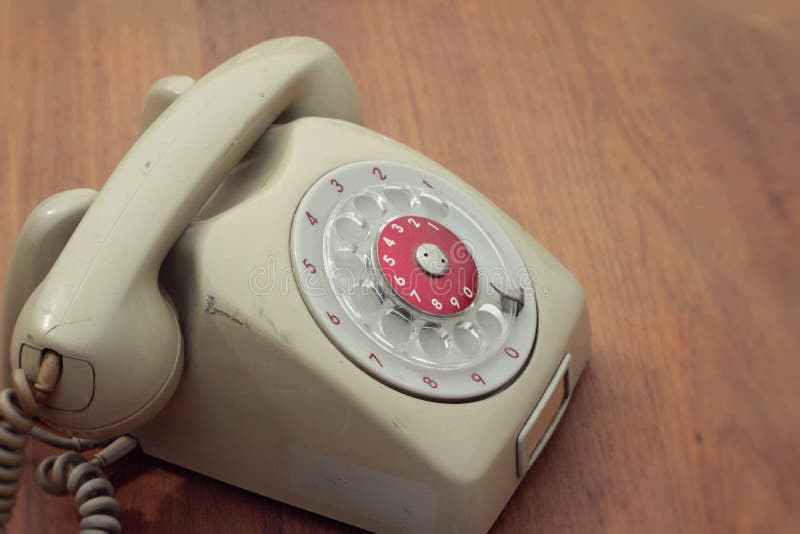 Old phone of vintage style stock image. Image of antique - 55842527