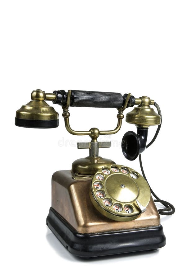 Old Phone stock image. Image of connection, nostalgia - 44110435