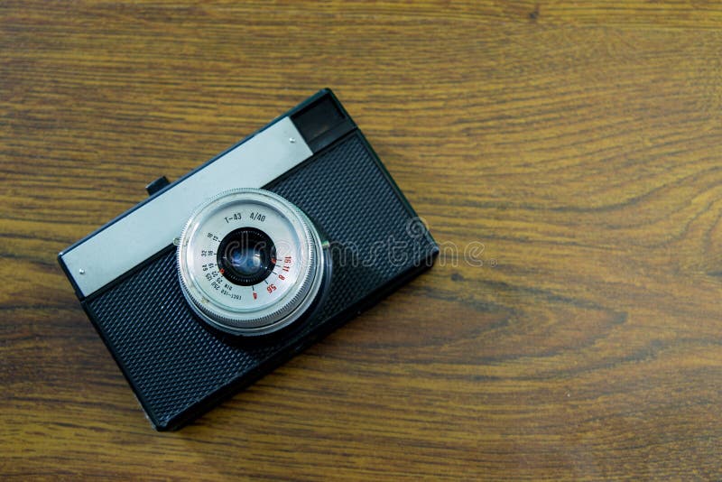 Old photo camera stock photo. Image of lens, concept - 46522816