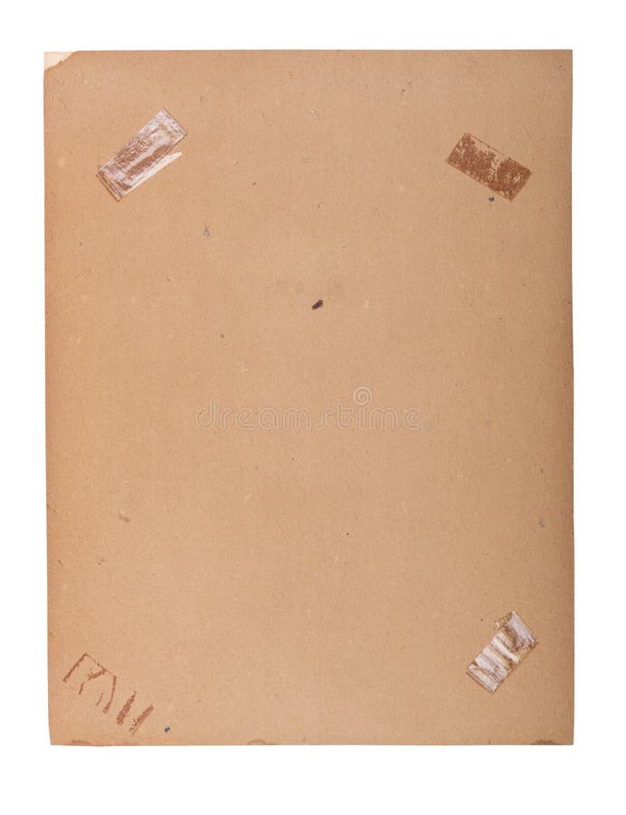 Old Photo Frame Sticky Tape Stock Image - Image of album, isolated ...