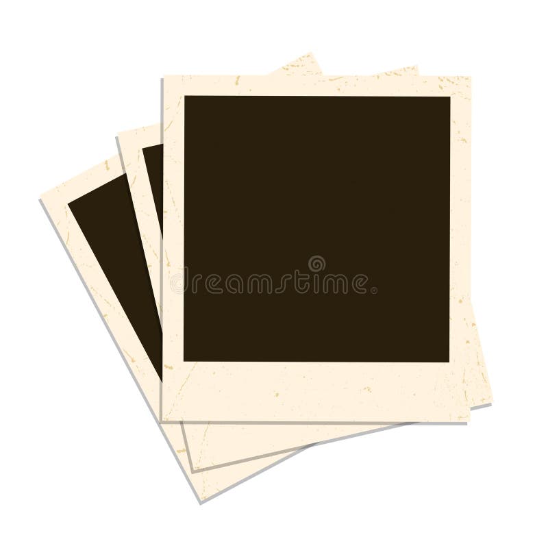 Old photo frame stock vector. Illustration of parchment - 40177403