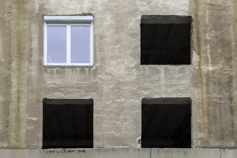 Windowless wall stock image. Image of structure, exterior - 19803587