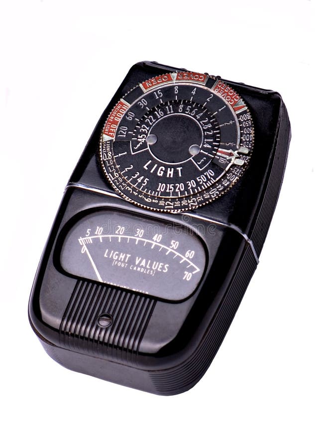 Old Photo Meter stock photo. Image of isolated, film - 17426018