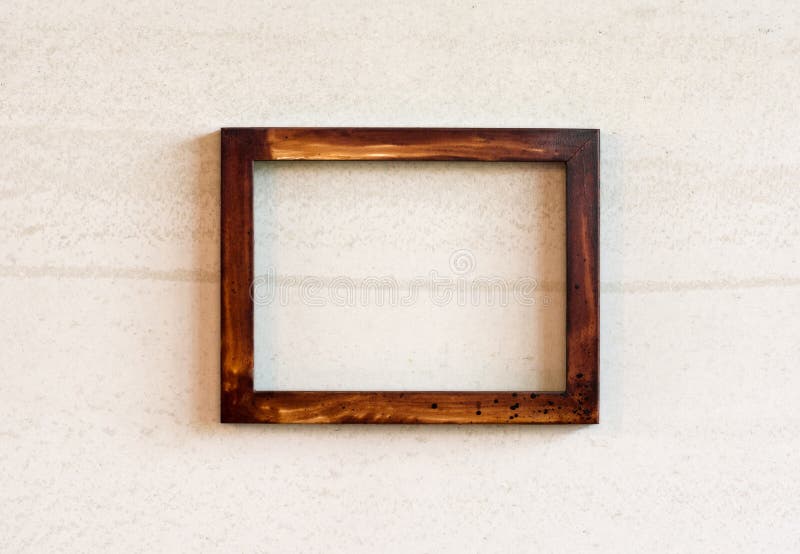 Old photo wooden frame stock image. Image of blank, lifestyle - 74727193