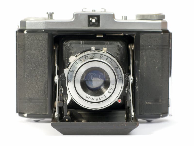 Old Vintage Photographic Camera Stock Photo - Image of equipment ...