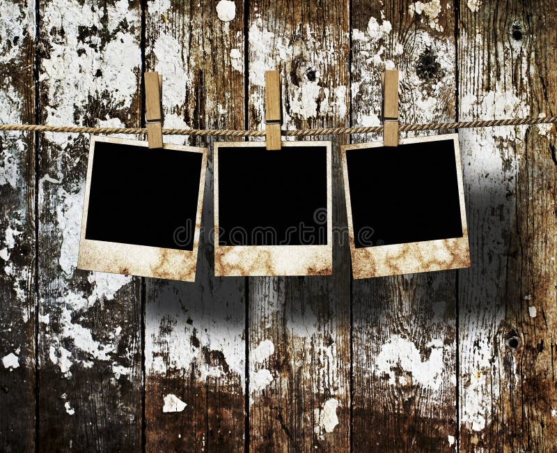 Old Photos on Antique Backdrop Stock Photo - Image of antique ...