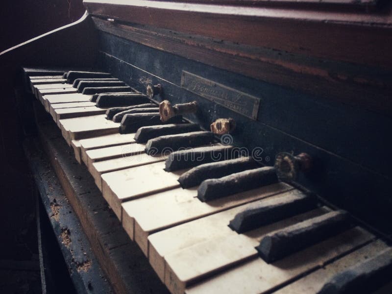 Old piano stock photo. Image of grungy, lines, jazz, keyboard - 69427818
